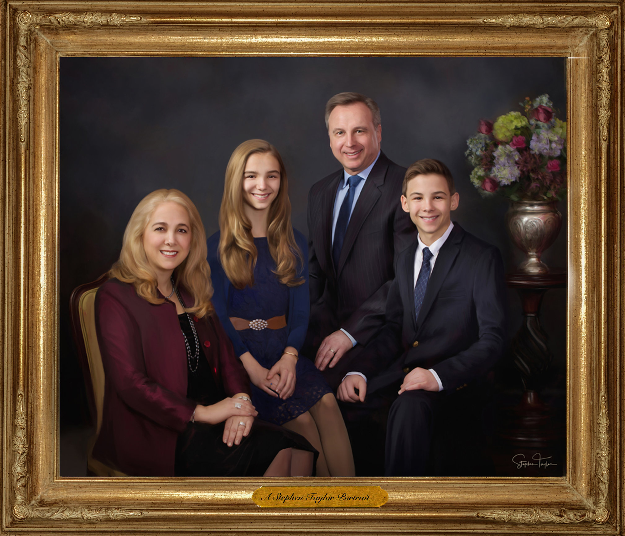 Proper Attire - Stephen Taylor Portrait Artist