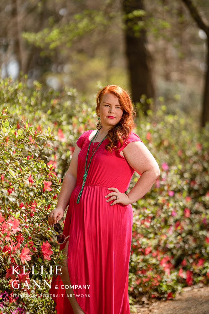 Lillian's Spring Senior Model Session - Kellie Gann & Company