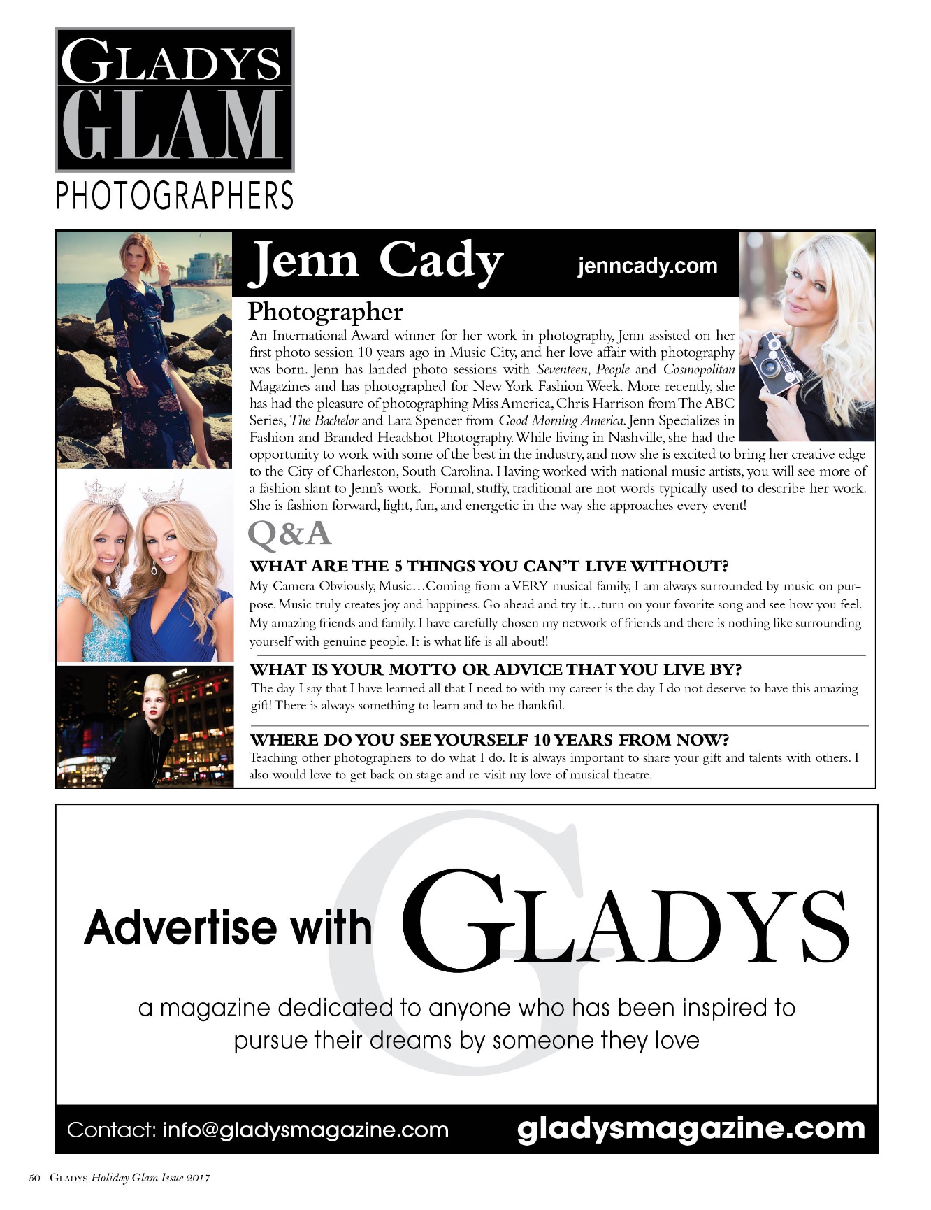 Jenn Cady Photography | Top Magazine Photographer Charleston SC