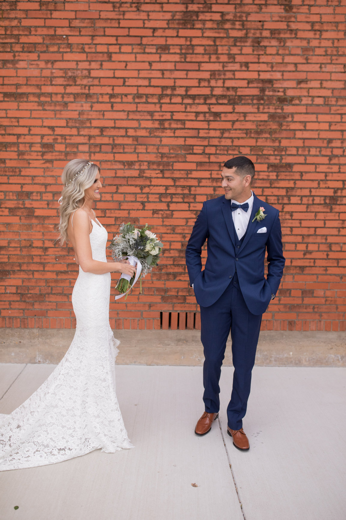 Megan + David - Pedigo Photography | Wedding | Ice House on Main | Bryan