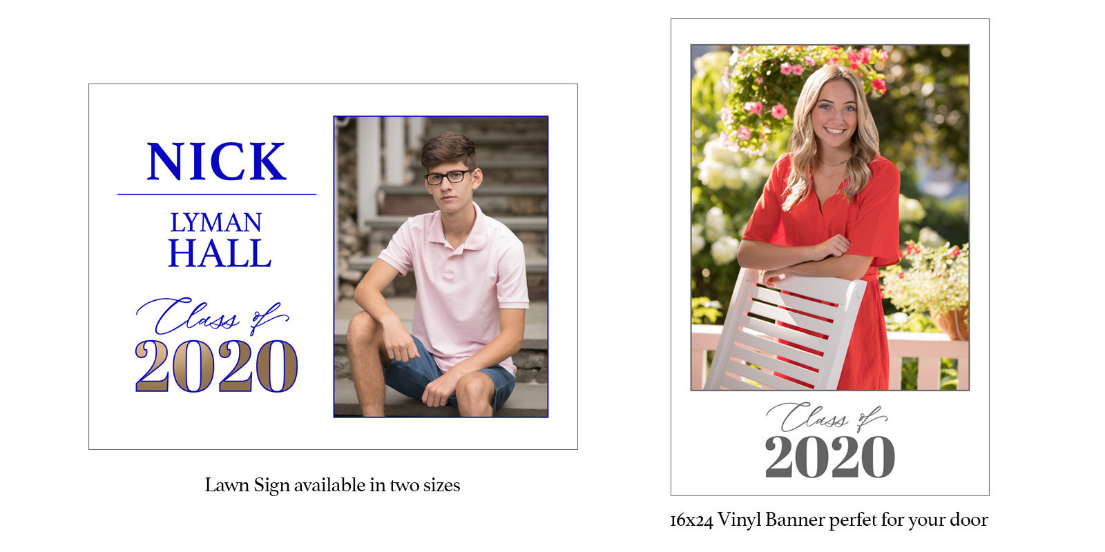 Senior Signs - Impressions Studio