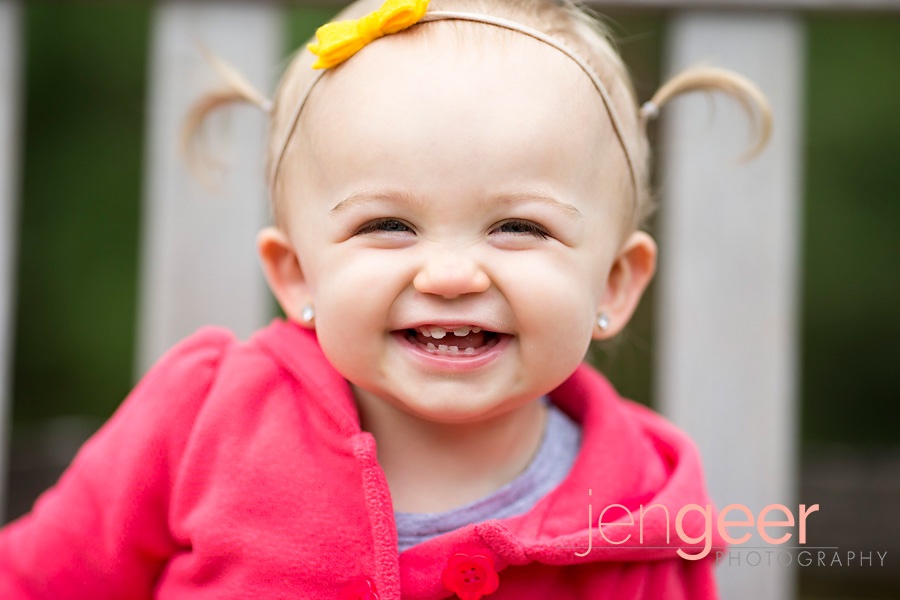 Sweet 1 year old - Child Photography - Ann Arbor Photographer - Jen ...