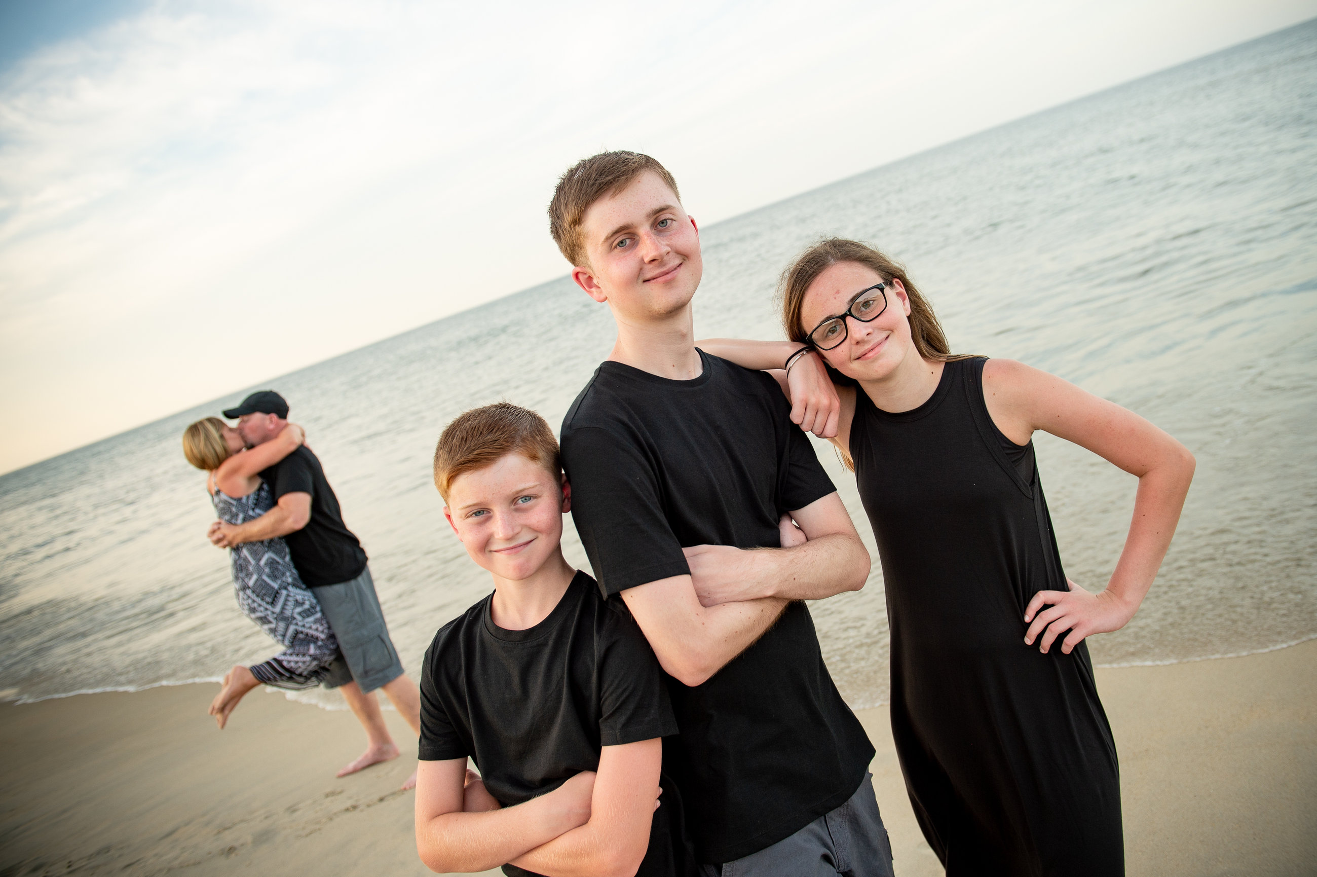 The 5 Members Of The Hamilton Family! - Outer Banks Family Photography