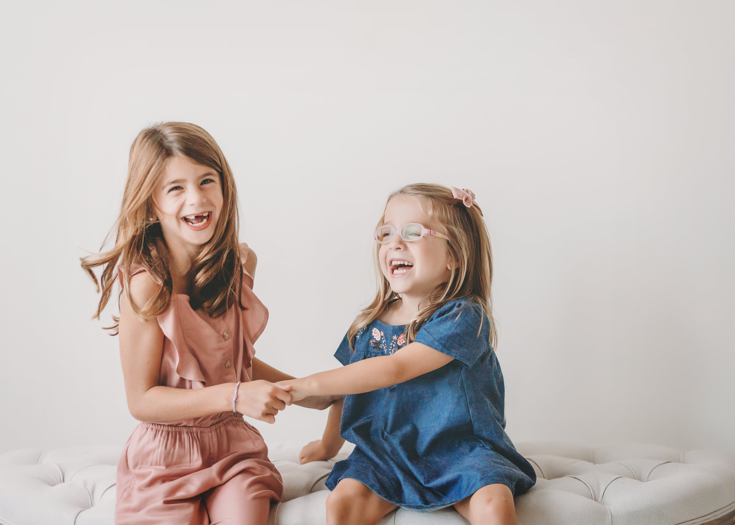 Minneapolis Family Photographer Having Fun in the Studio