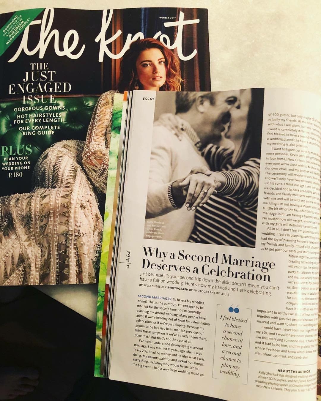Planning a Second Wedding - Published in the Knot Magazine - Kelly L ...