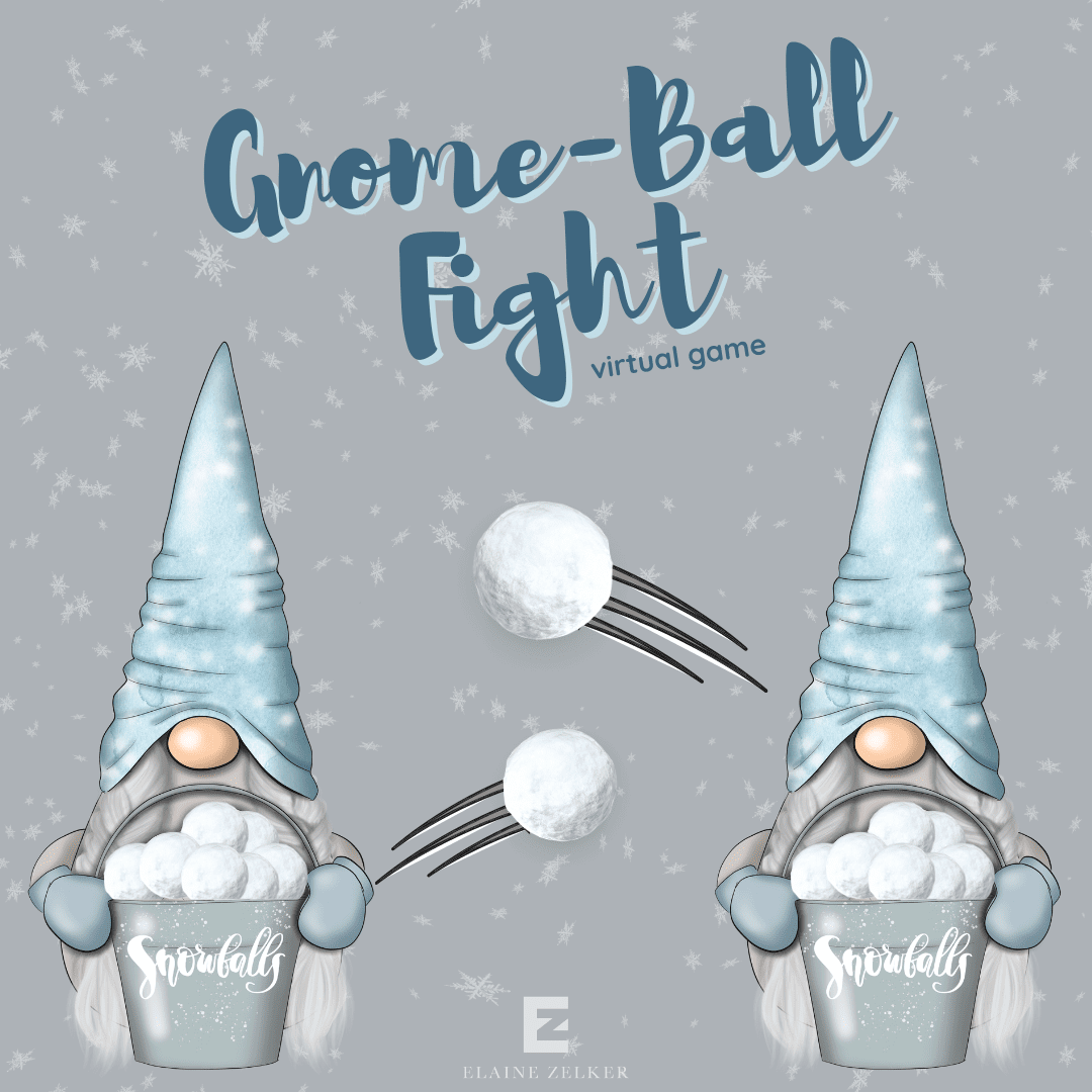 Gnome-Ball Fight GIF Game - Elaine Zelker Photography