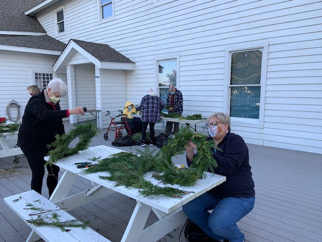 Wreath Making at Duck Church - Duck Church