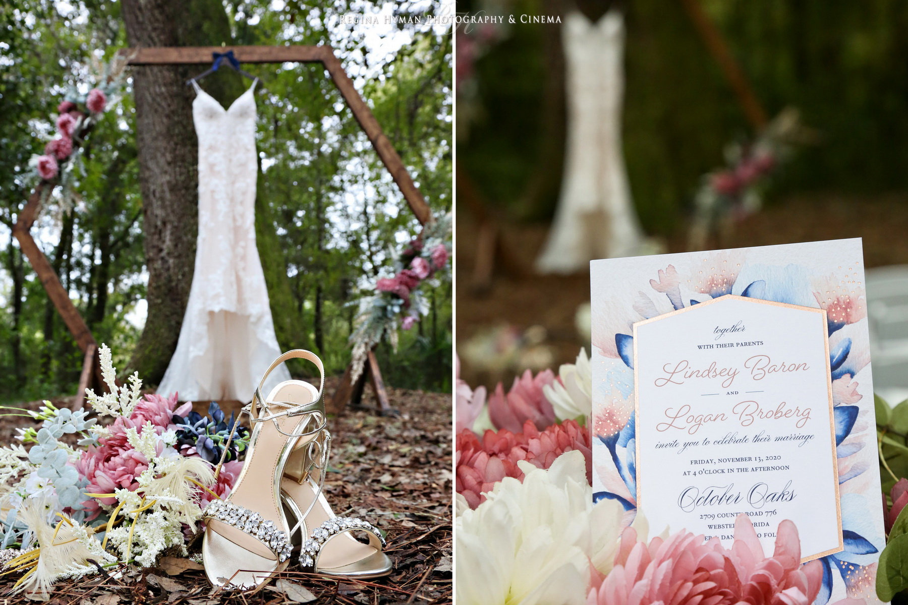 October Oaks Farm Wedding - Lindsey and Logan - Regina Hyman ...