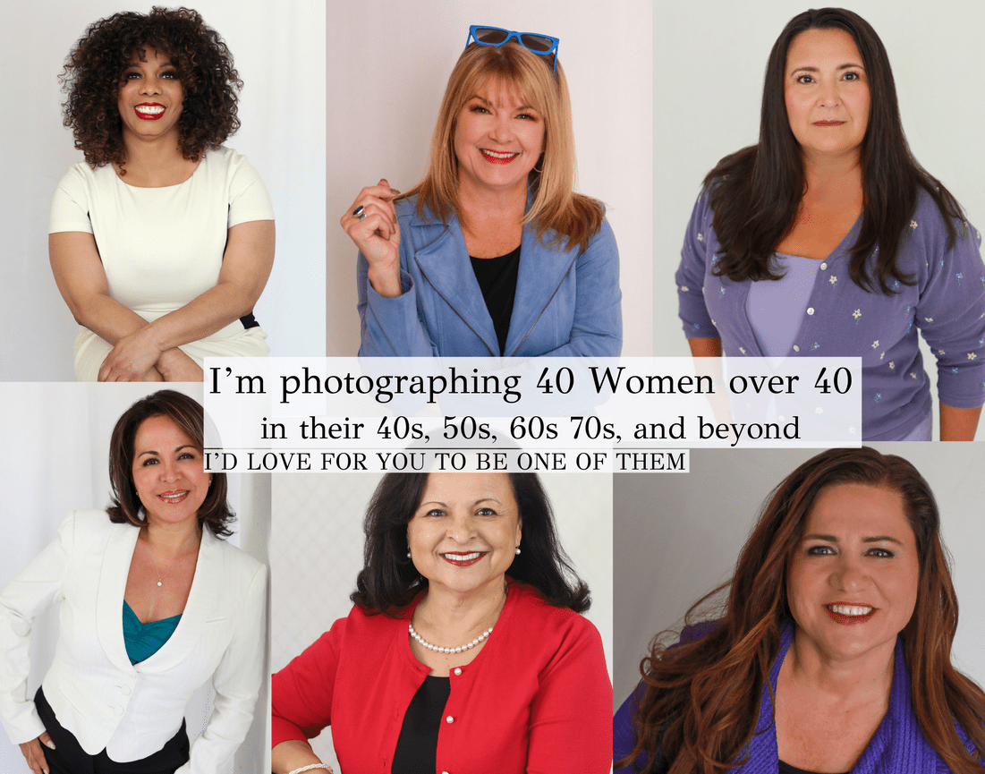 Women's 40+ and Fabulous Portrait Experience
