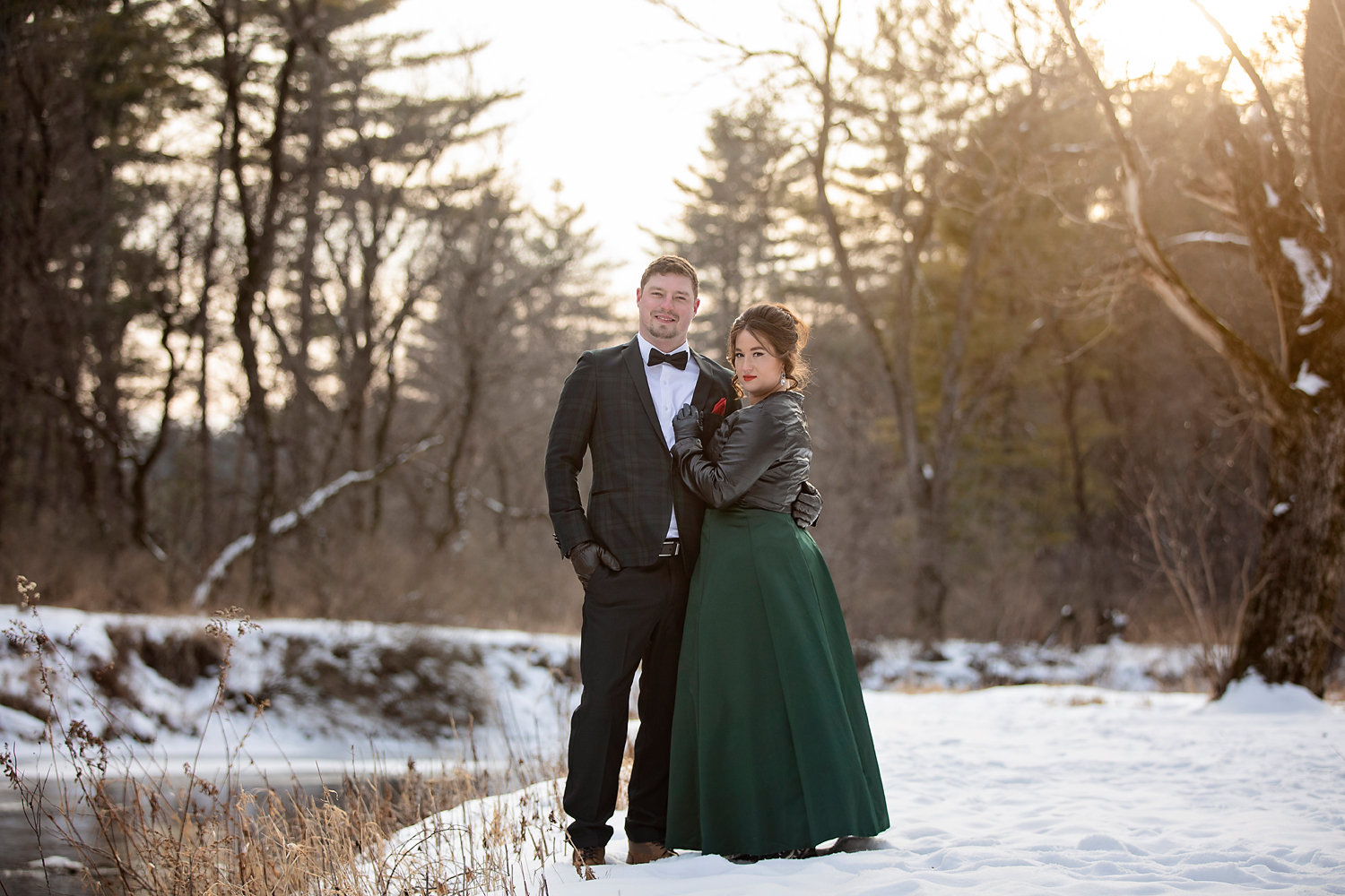 Ice Caves of the Midwest: Mandy + Ryan - Leslie Duffy