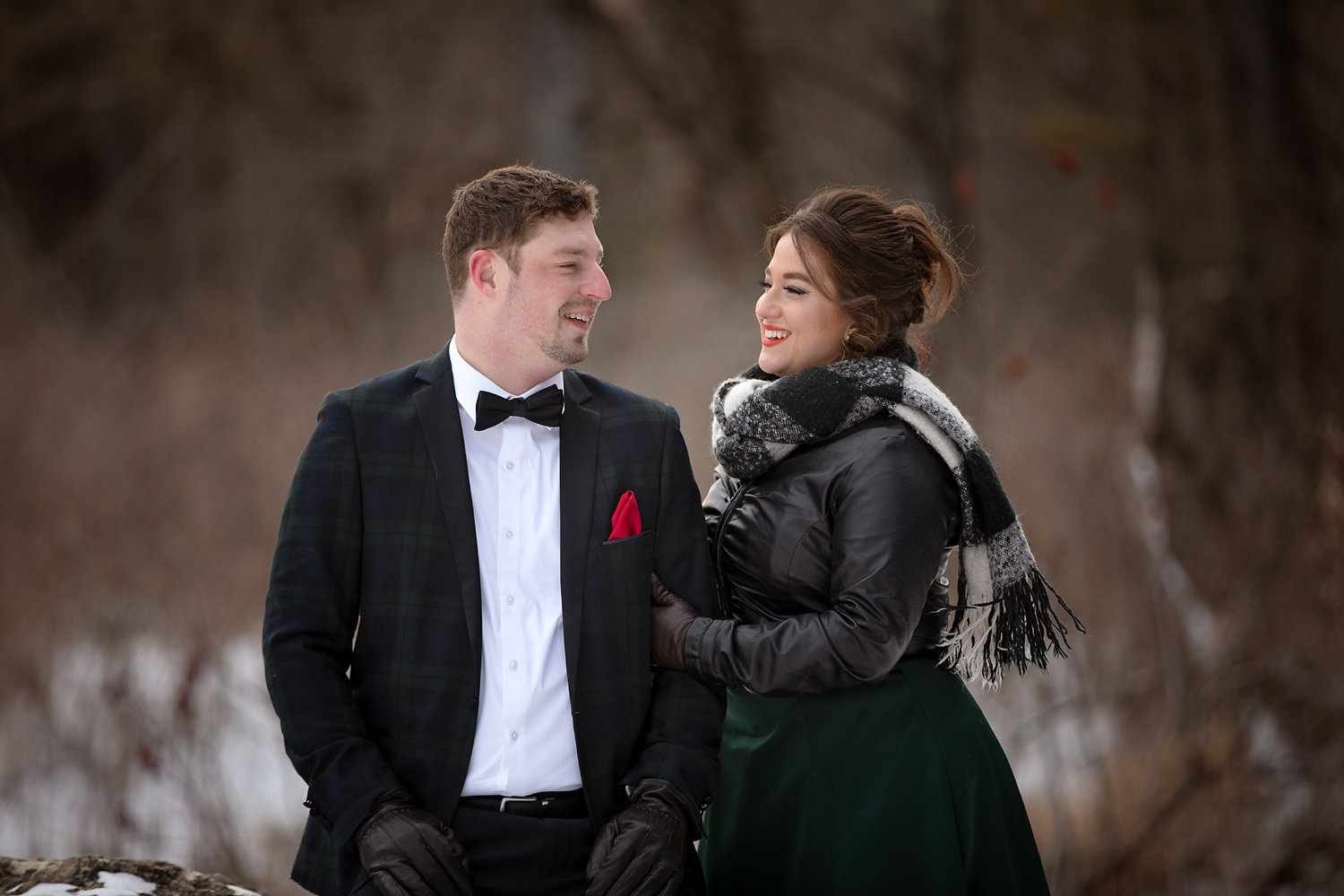 Ice Caves of the Midwest: Mandy + Ryan - Leslie Duffy