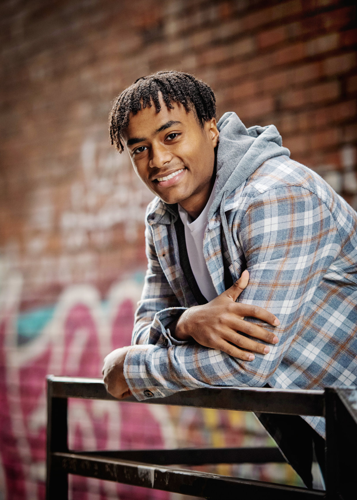 Baruch's Silver Senior Portrait Session - Center Stage Seniors