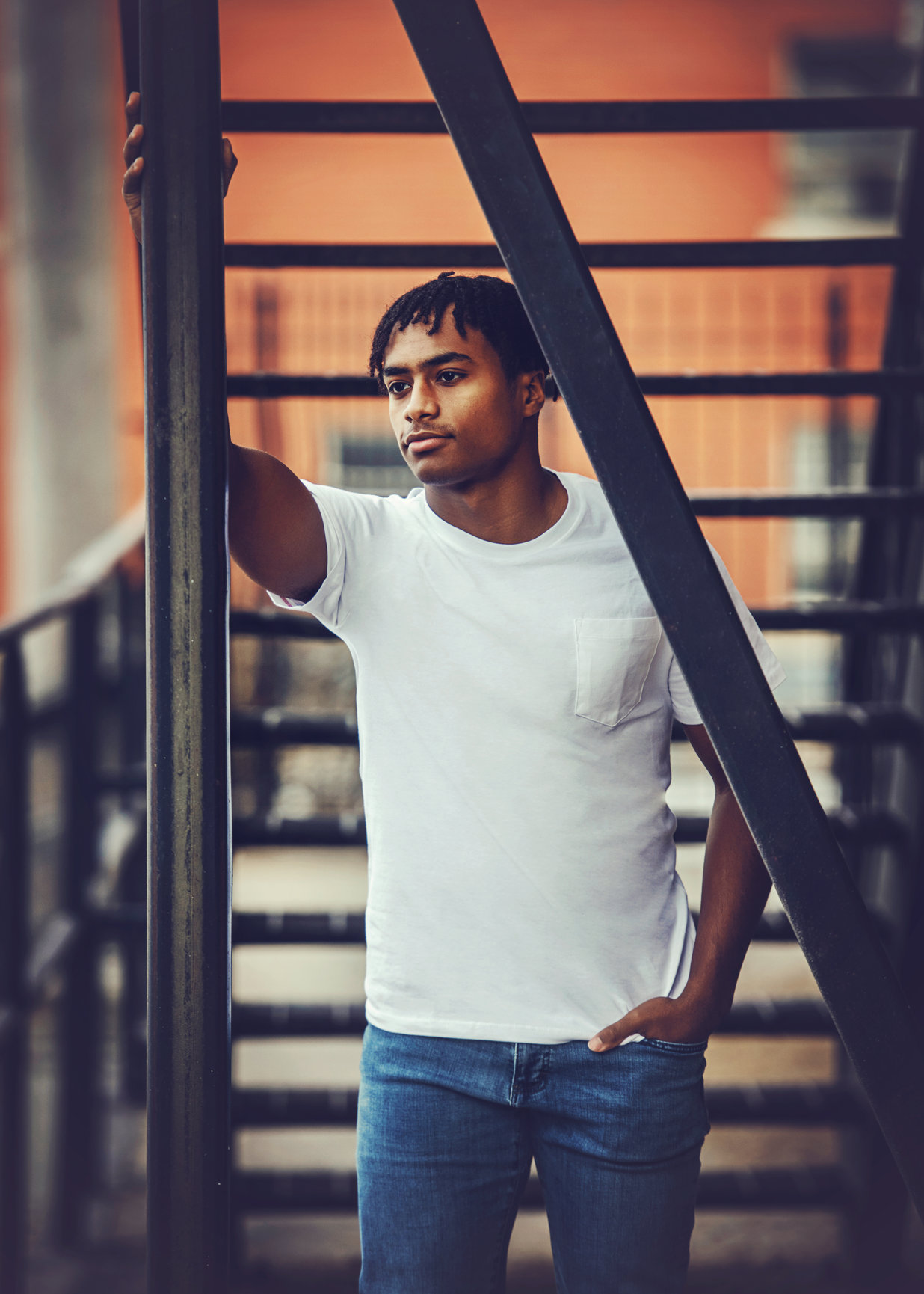 Baruch's Silver Senior Portrait Session - Center Stage Seniors