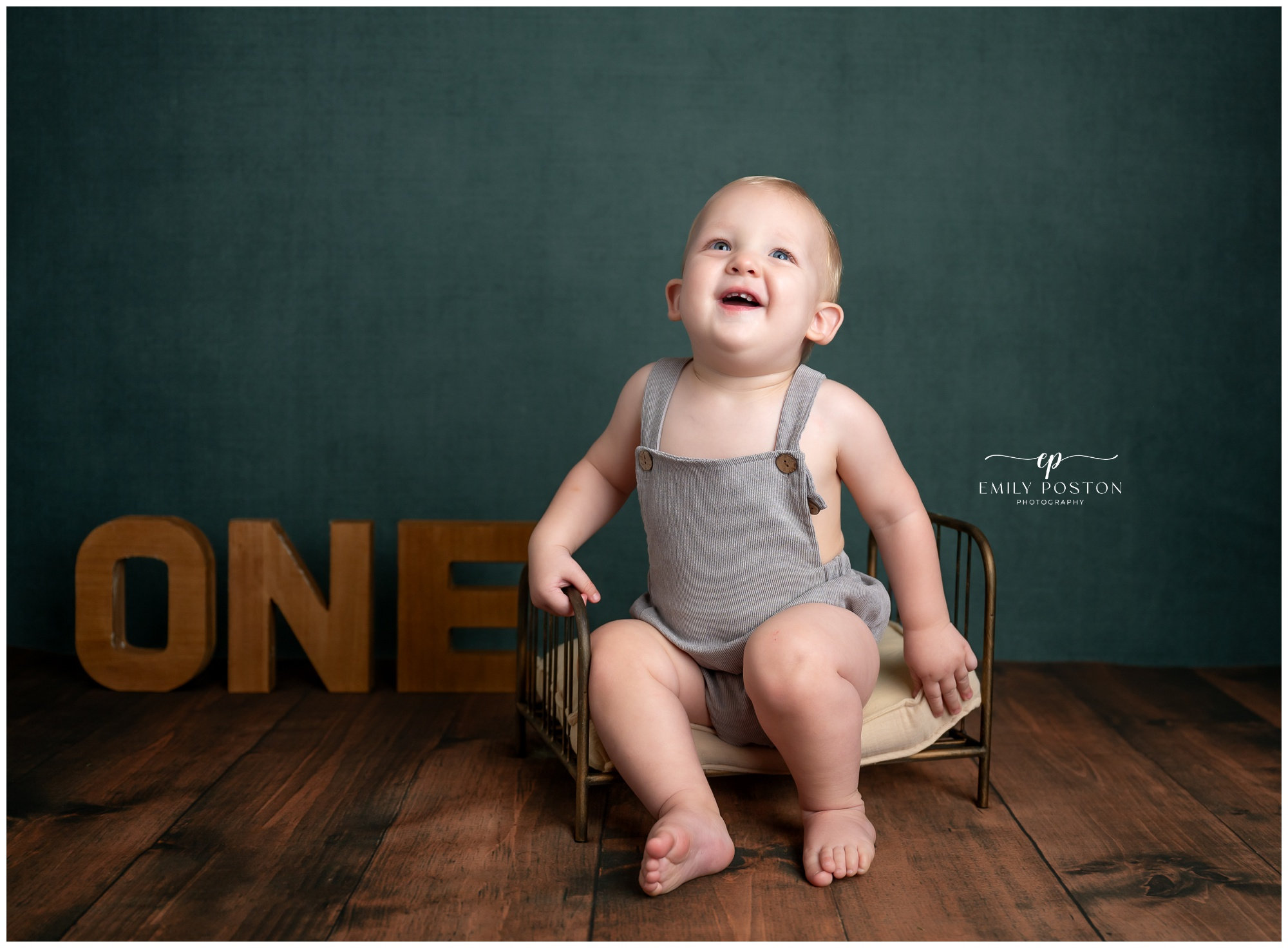 Duke's First Birthday Cake Smash & Splash - Emily Poston Photography