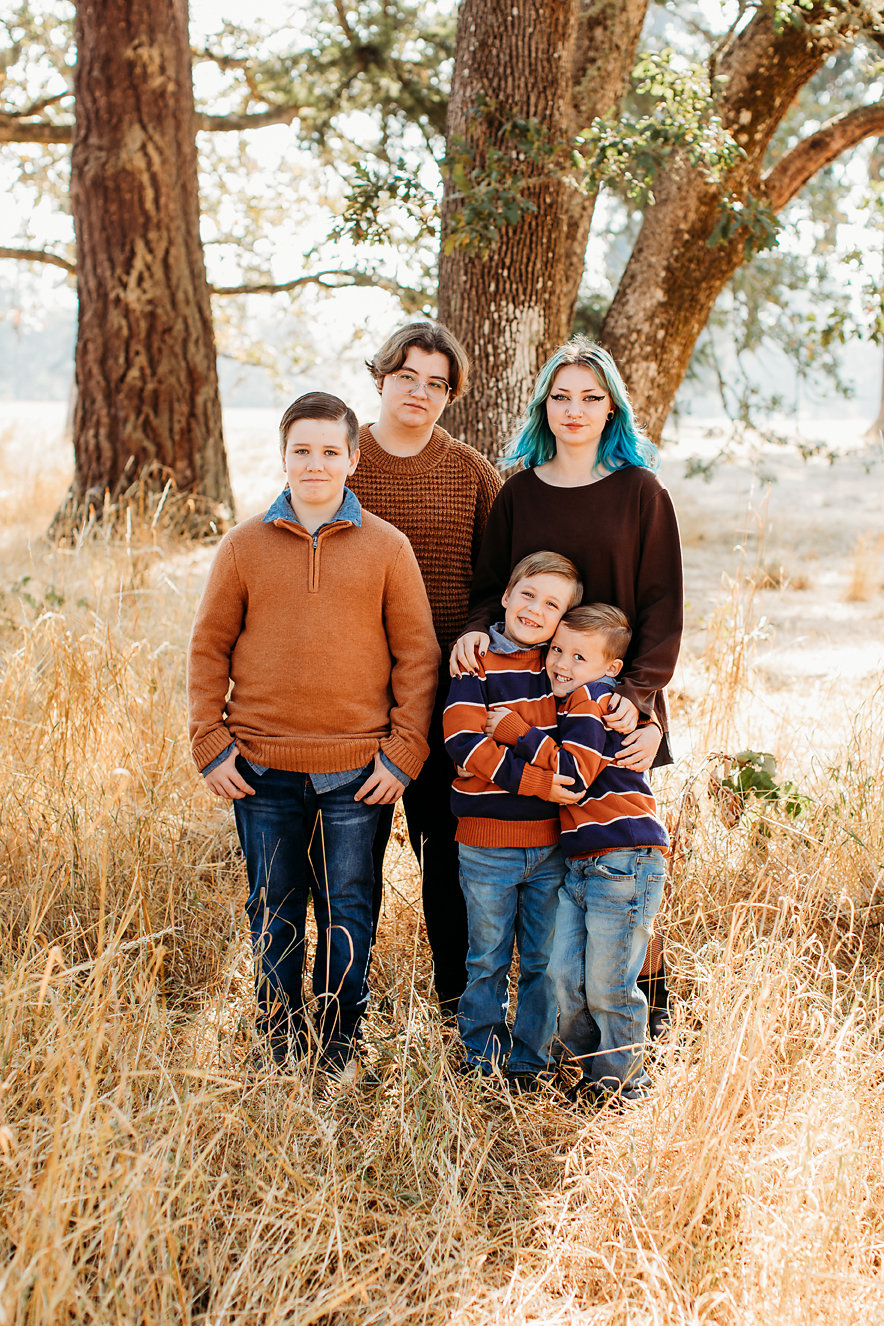 Family of Seven, Bonney Lake Family Photographer - Jennifer Tibbetts ...