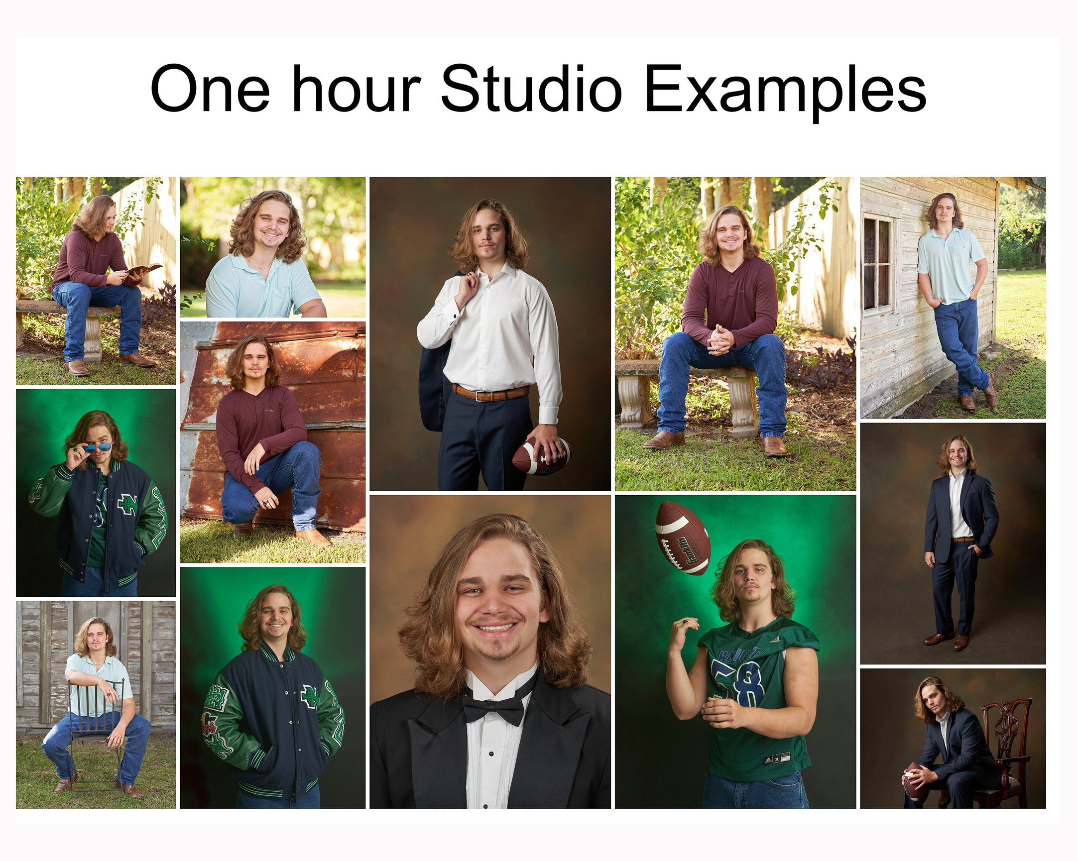 Senior session examples - W. Jones Photography