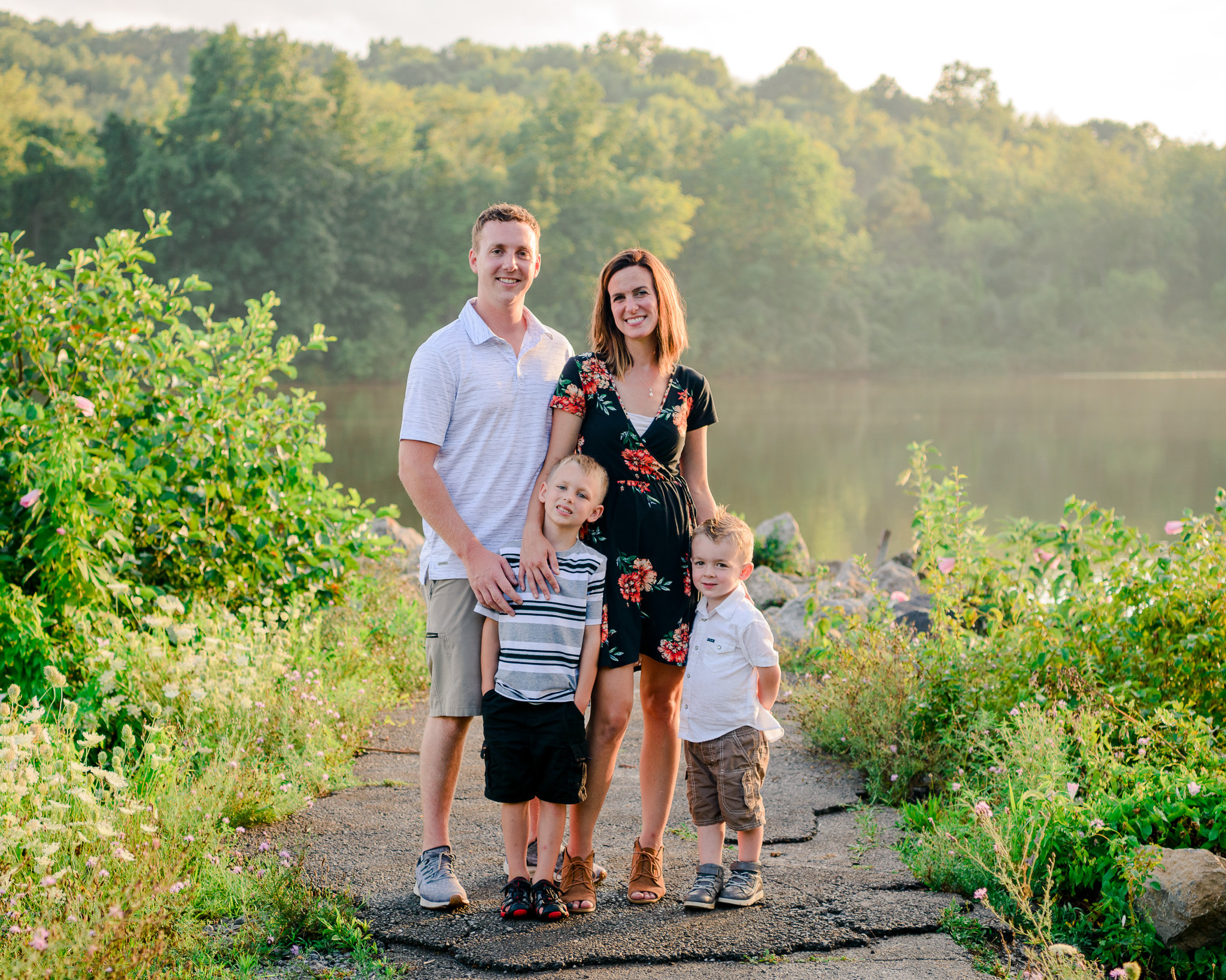 Bogan Family Photos: Moraine State Park - Elaina Eppinger Photography