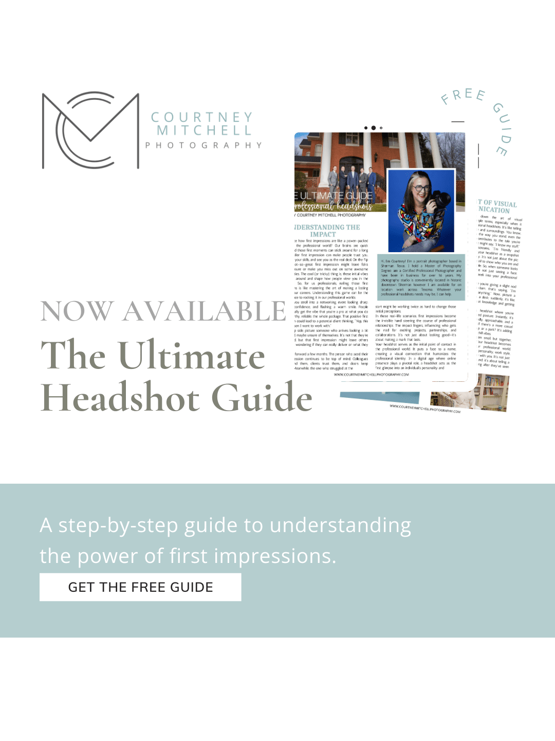 The Ultimate Headshot Guide - Now Available - Courtney Mitchell Photography