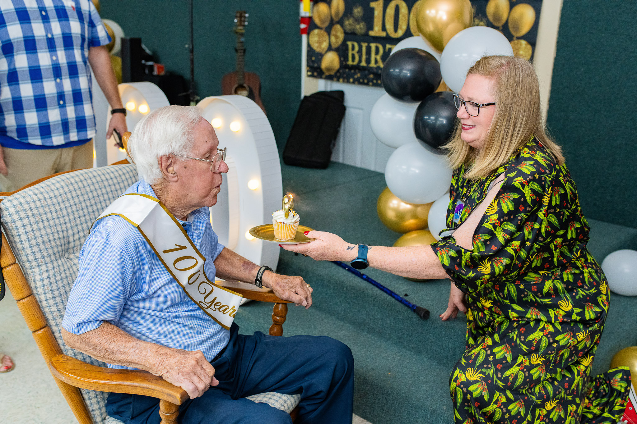 Capturing a Century: Glen Beville’s 100th Birthday Celebration - Palm ...