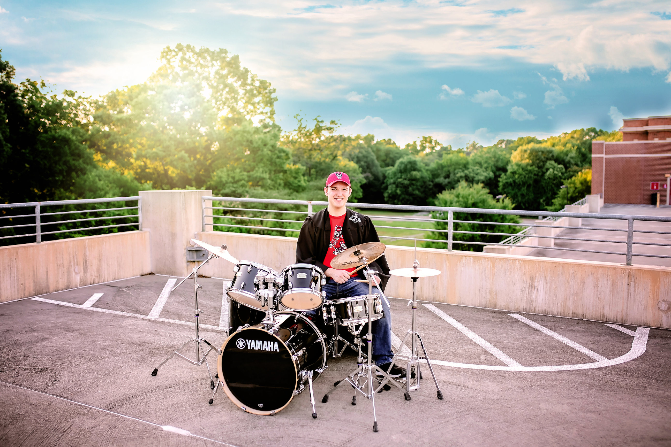 Cap And Gown Senior Pictures- Charlotte and Lake Norman Seniors ...