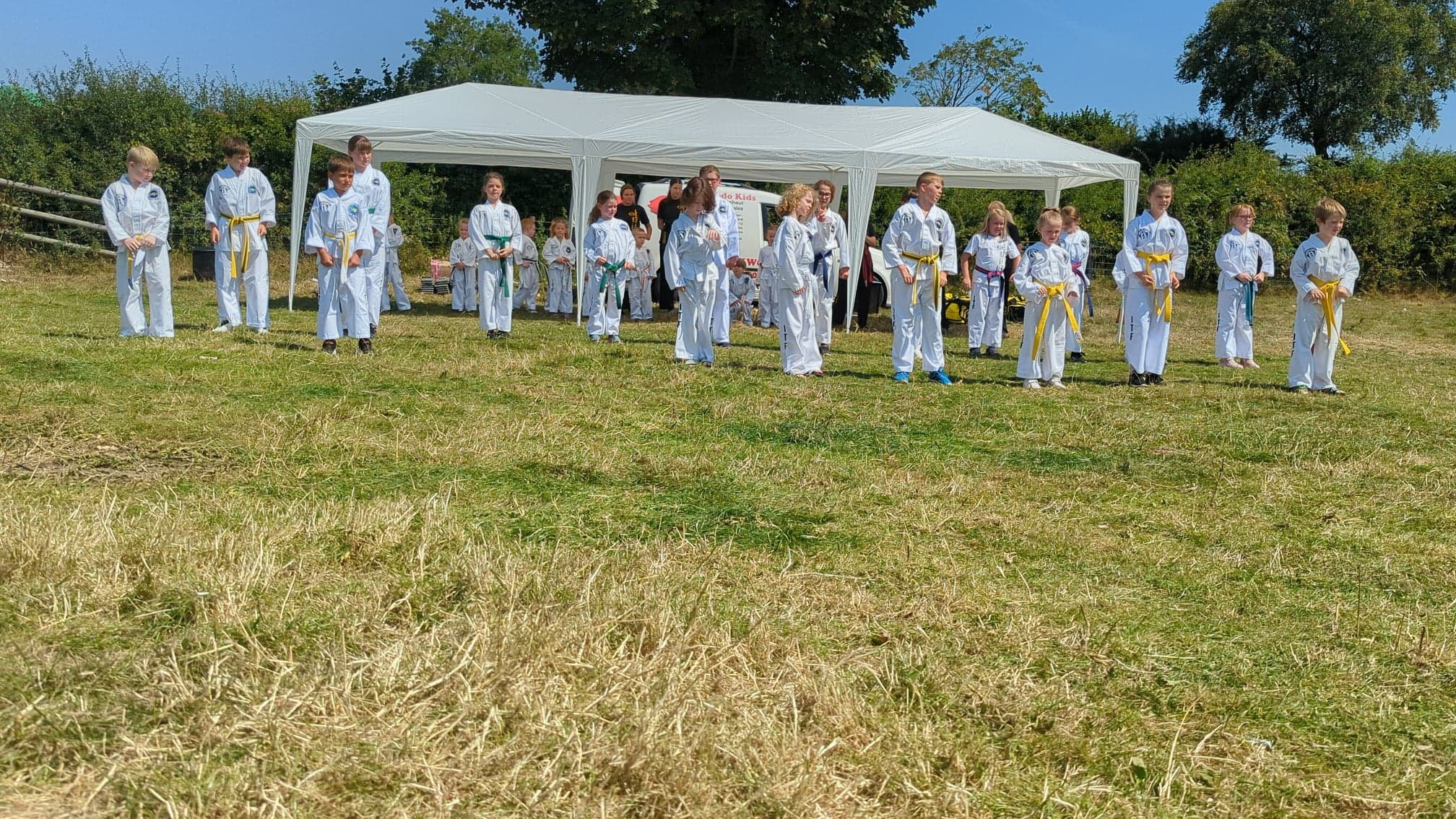 Display at Pencoed Farm - Taekwon-do-Wales