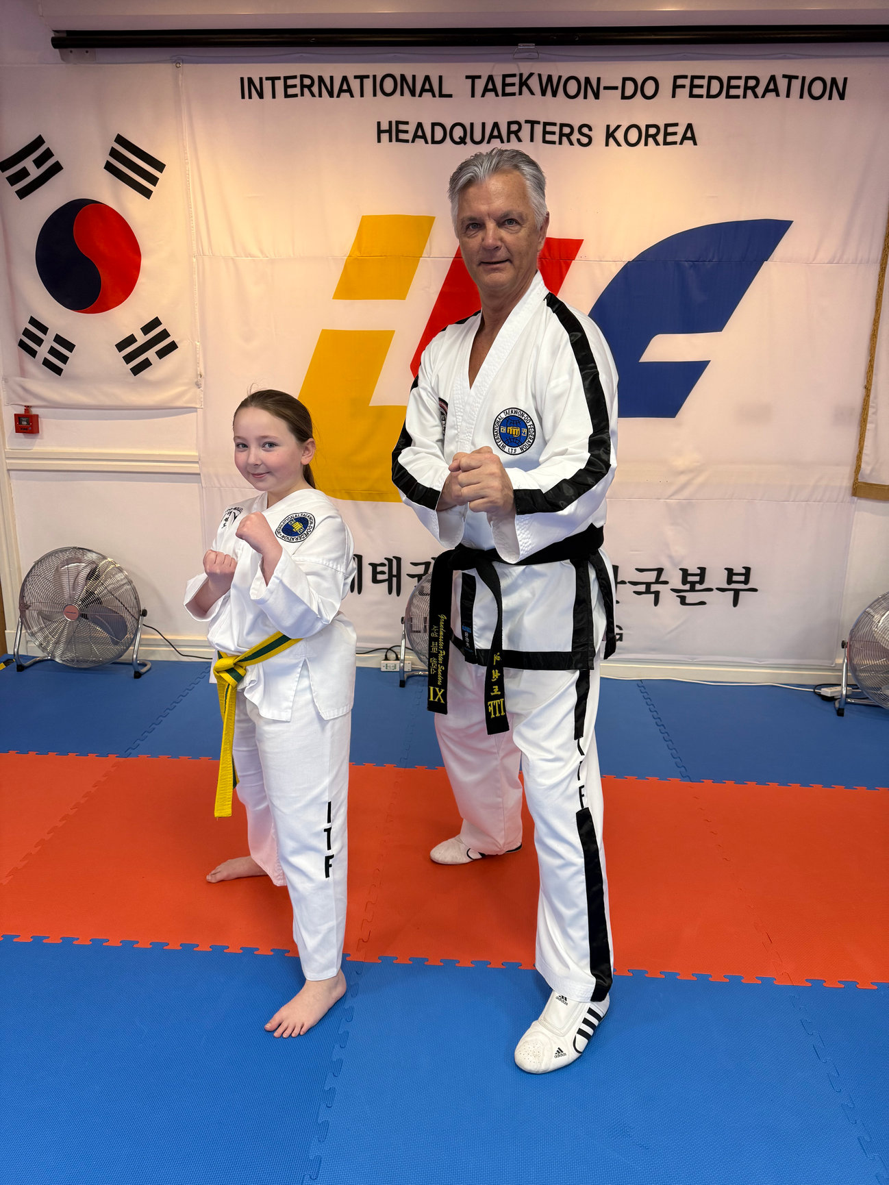 Seminar Photos With Gm Sanders 2025 Juniors Taekwon Do Wales