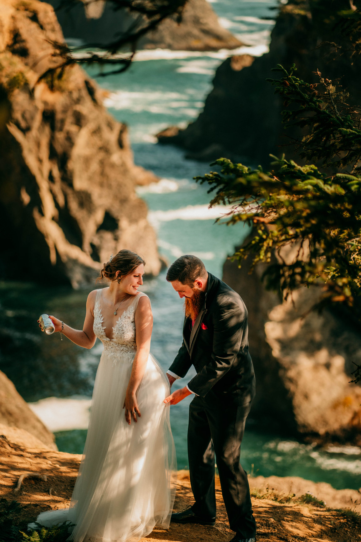 Samuel H. Boardman Oregon Coast Elopement Wedding