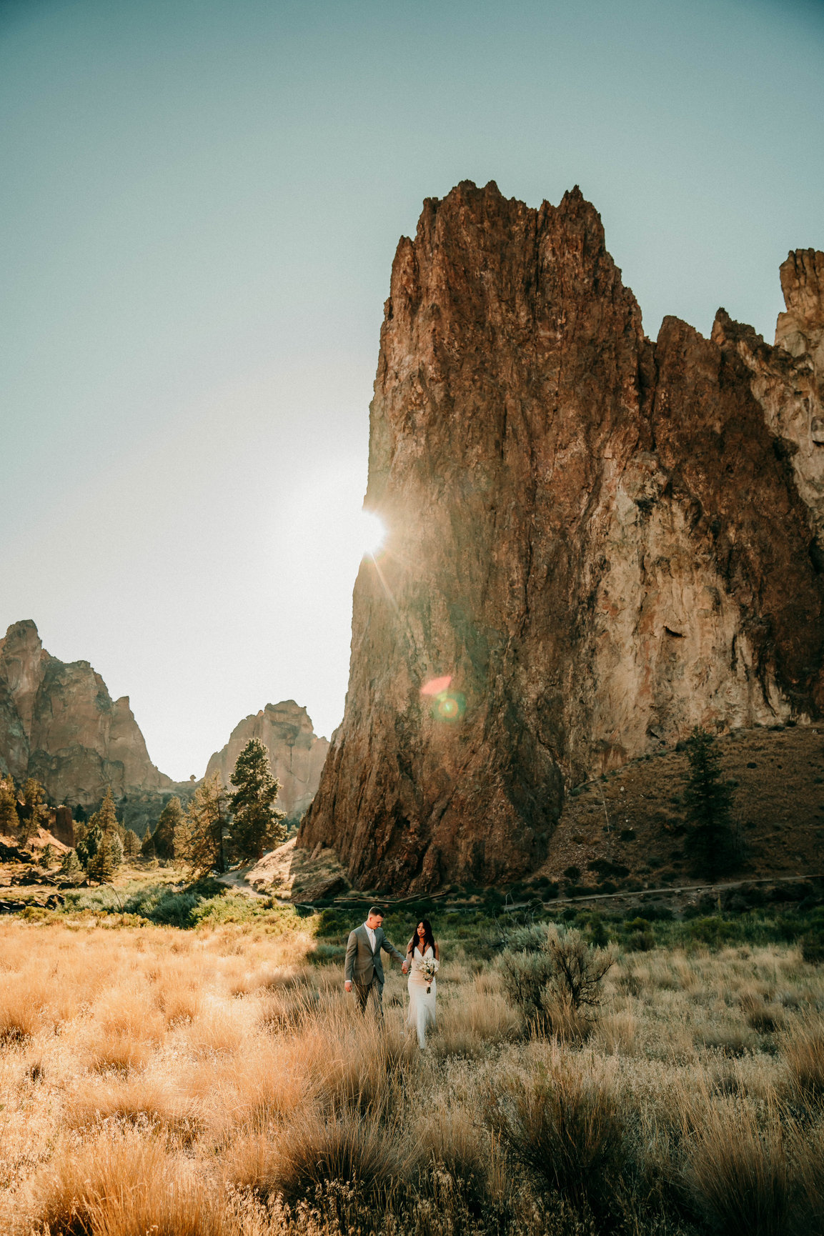Eloping at Smith Rock State Park