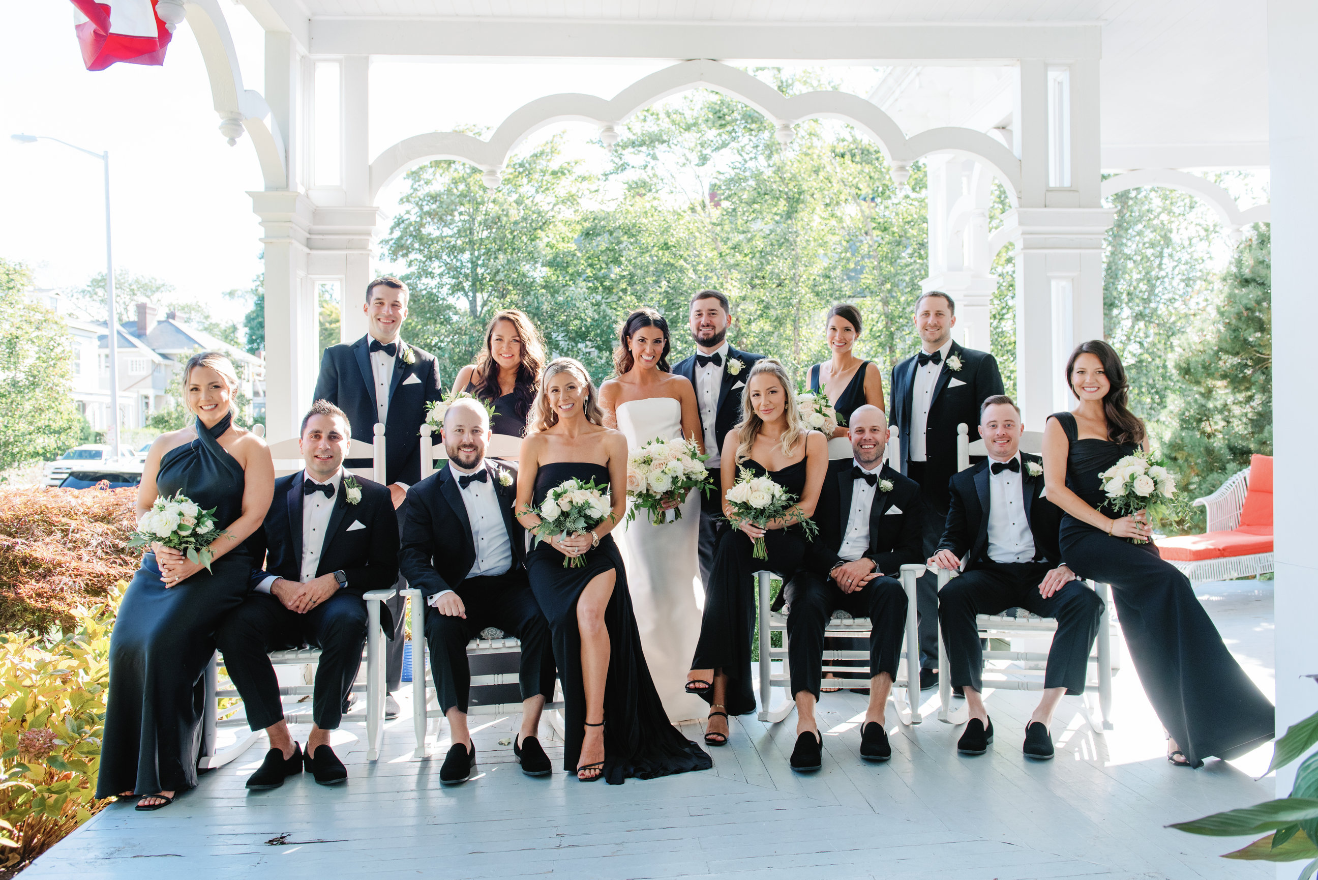 Kelsey + Collin / Rosecliff Mansion - Ludwig Photography