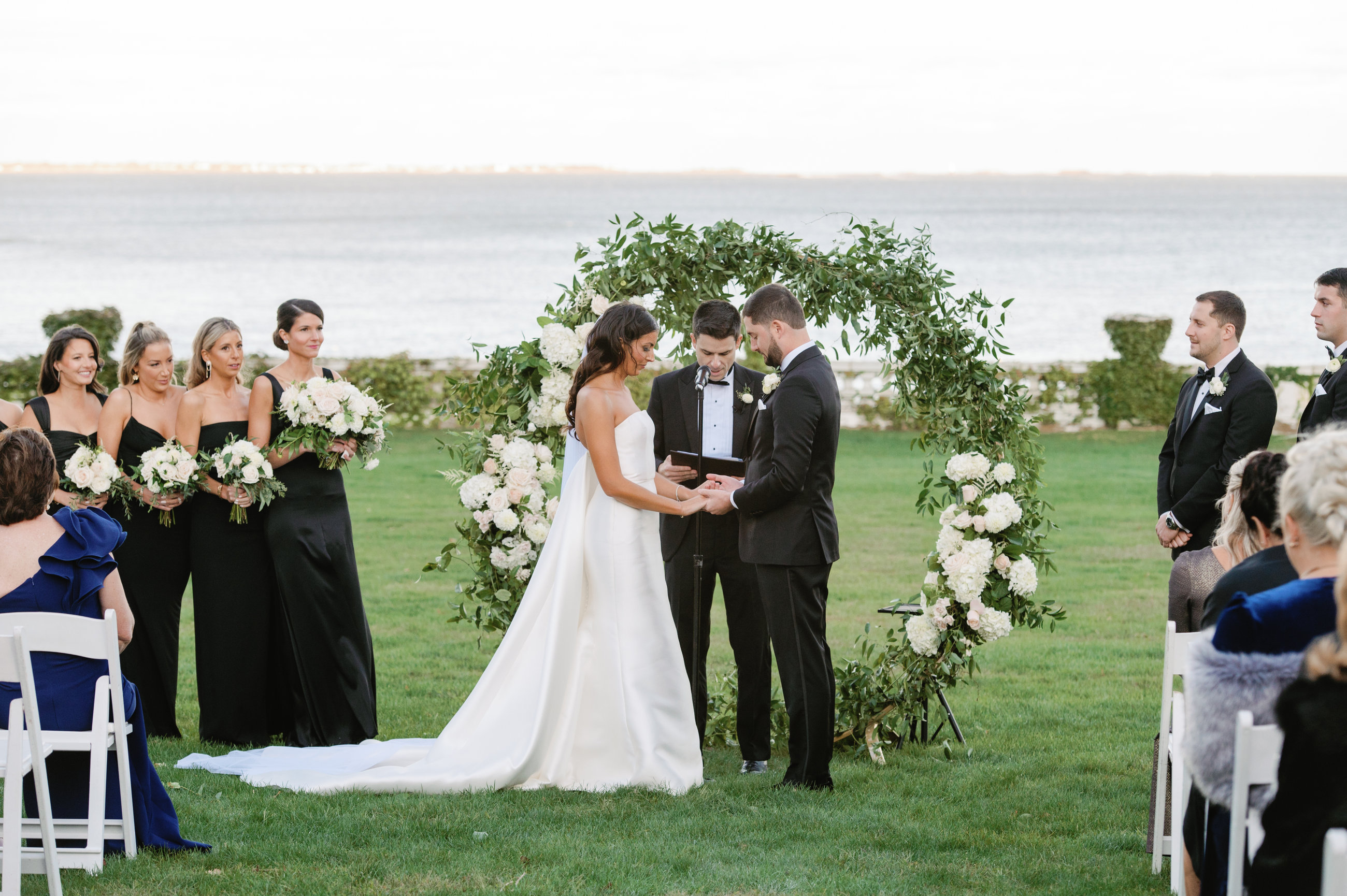 Kelsey + Collin / Rosecliff Mansion - Ludwig Photography