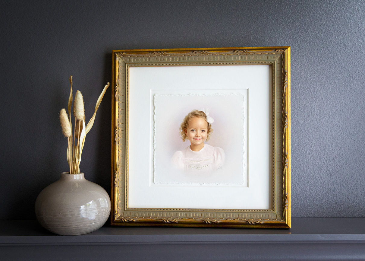 CLASSIC PASTEL VIGNETTES | Garner Children's Vignette Portraits | Dana ...