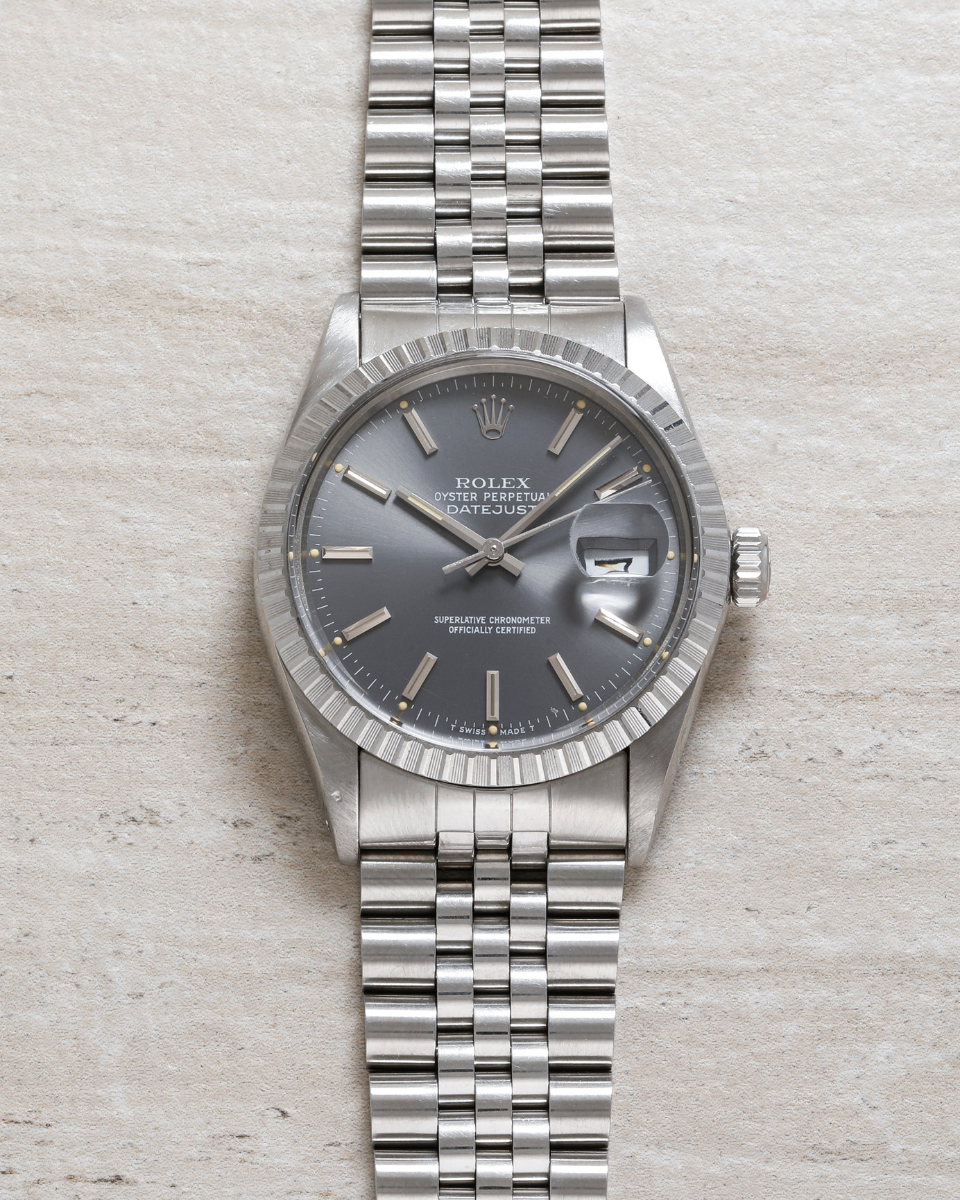 Rolex Datejust*** 16030 Grey Dial*** 1986 - Roy & Sacha Davidoff SA