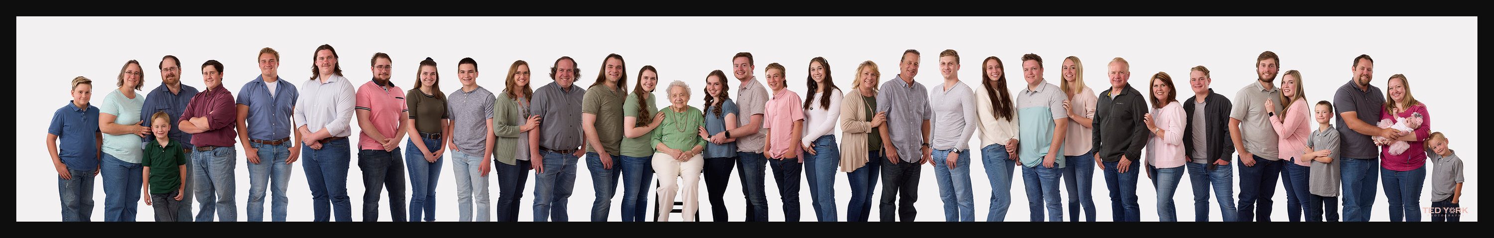 Panoramic Families - Ted York Photography