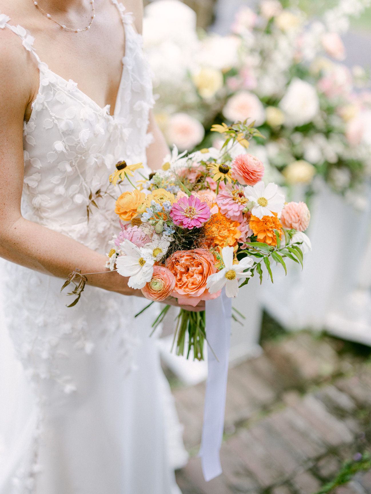 Old Wide Awake Summer Wedding - Ava Moore Photography