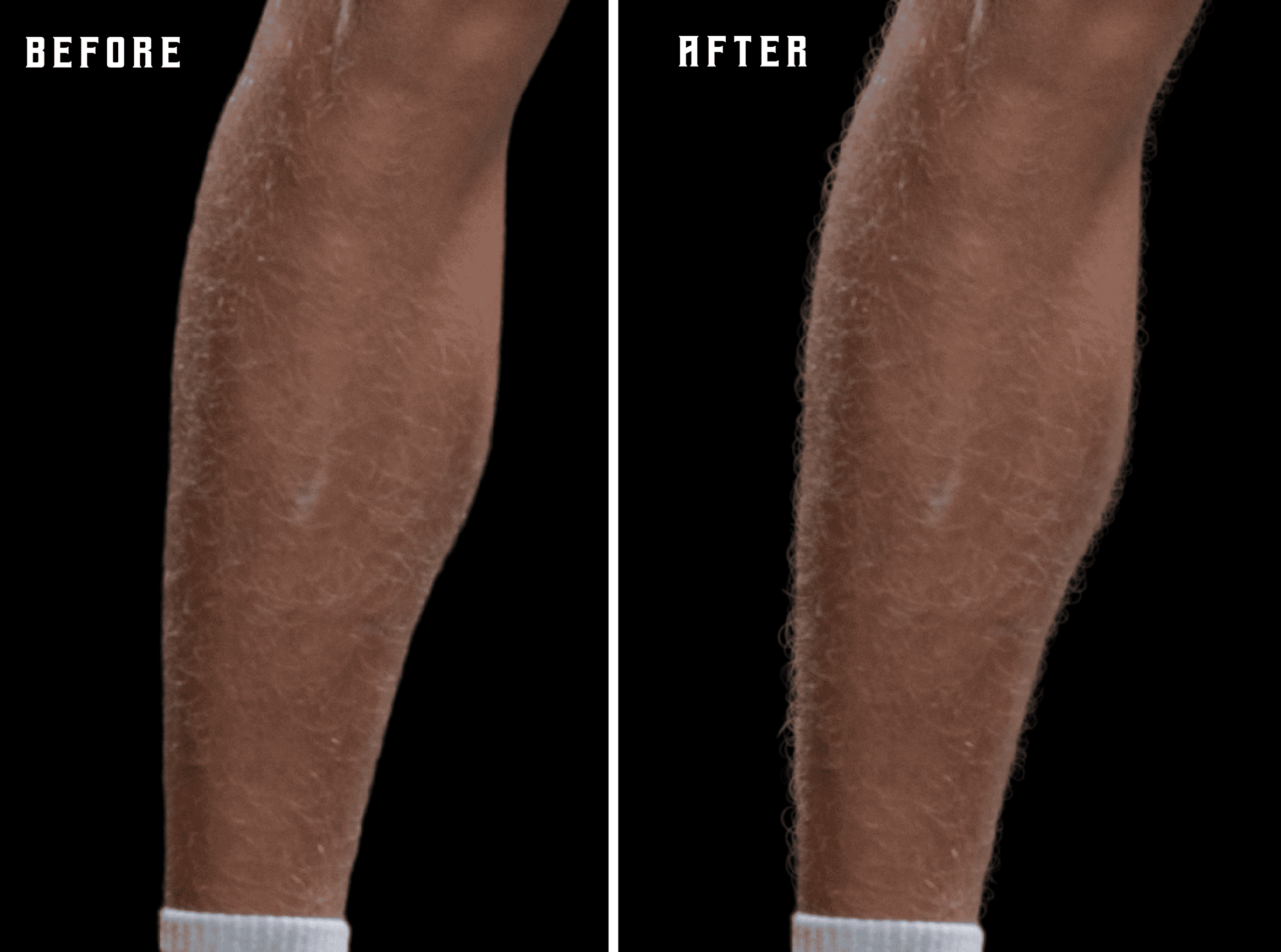 CURLIES - ARM & LEG HAIR BRUSH - Howie McCormick Photography