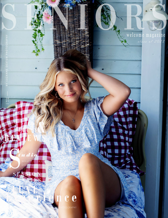 2021 SENIOR MAGAZINE COVER CONTEST