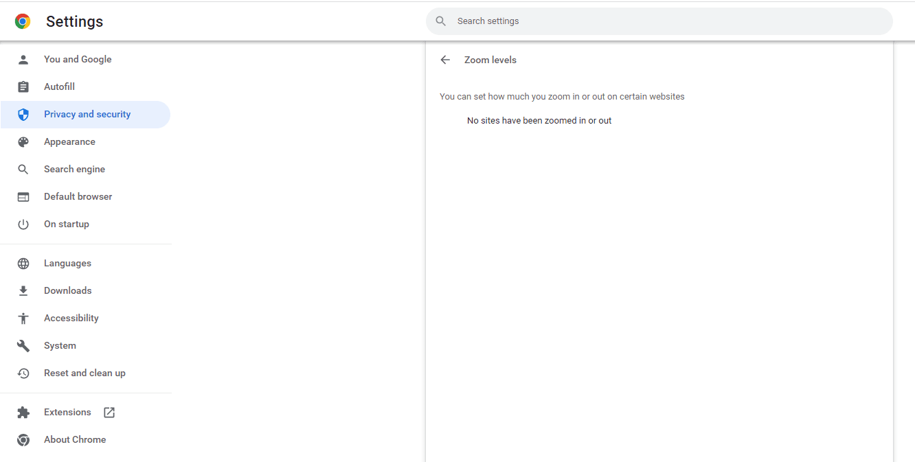 Website Images Zoomed In on Google Chrome and Safari