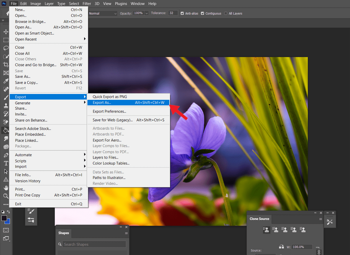 How do I save files for the web? - PhotoBiz Knowledge Base