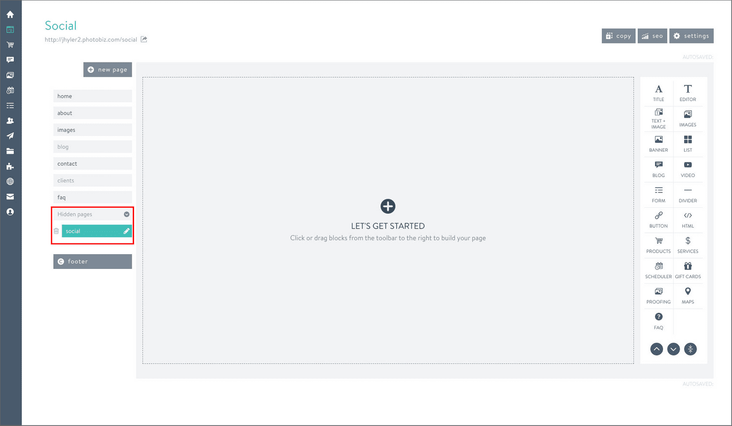 How to Create a Linktree Style Website Landing Page - PhotoBiz ...