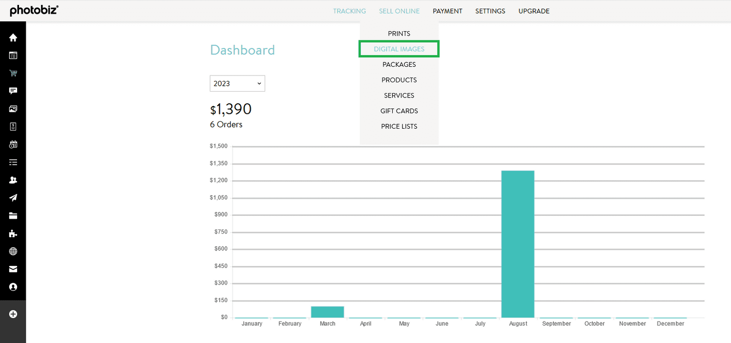 How To Set Up Digital Images - PhotoBiz Knowledge Base