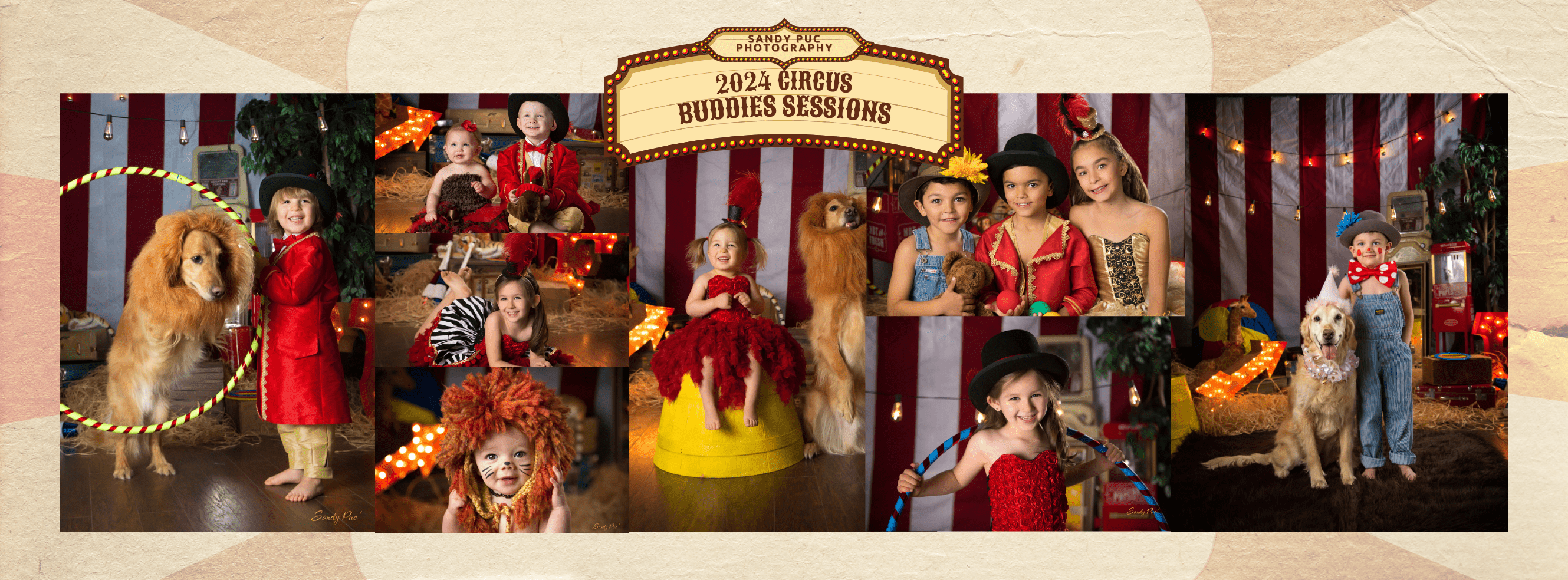 Circus Buddies {Children's Photography} - Sandy Puc Photography