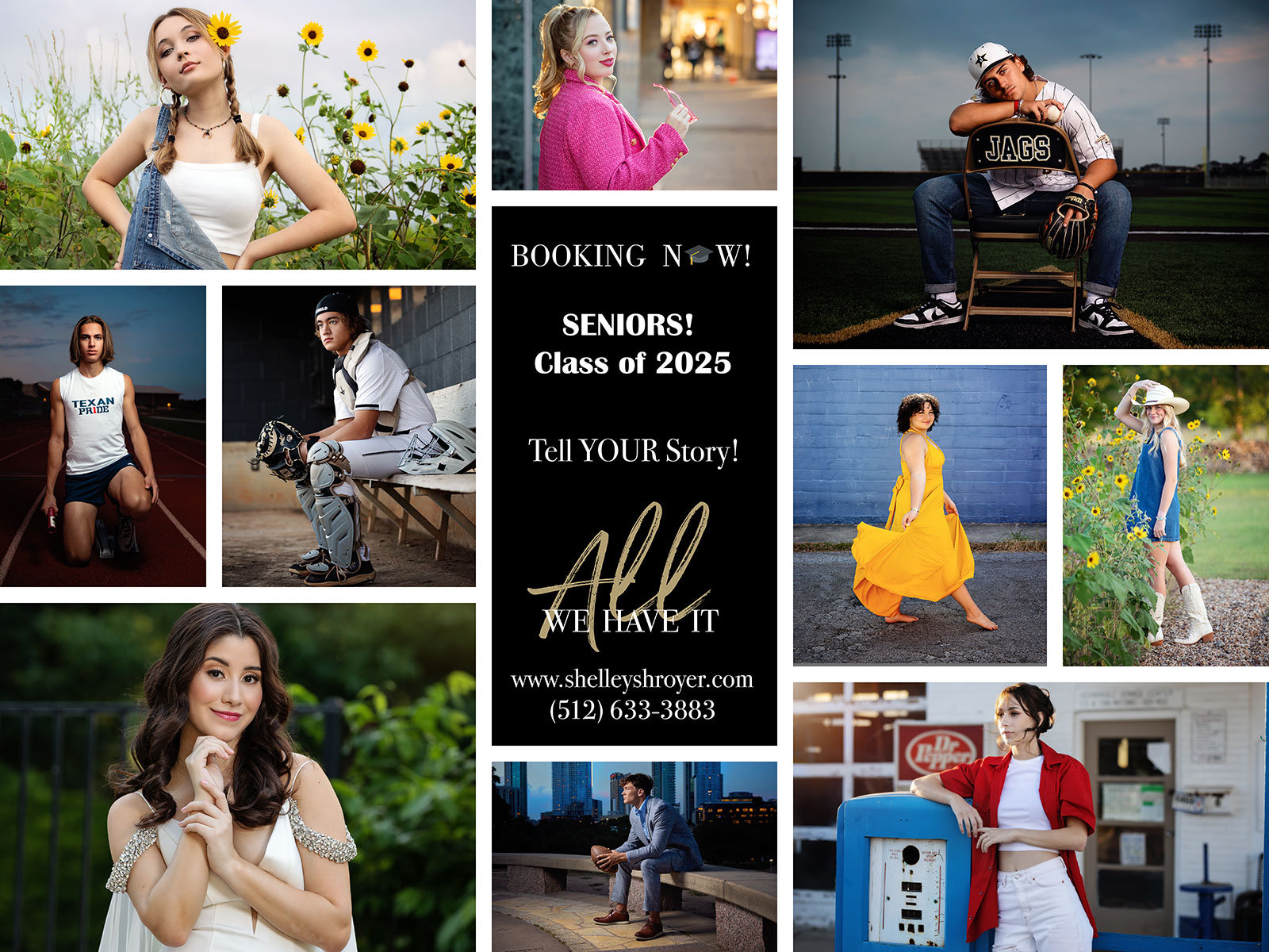 Class of 2025 It's YOUR turn. Senior Photos! - Shelley Shroyer Photography