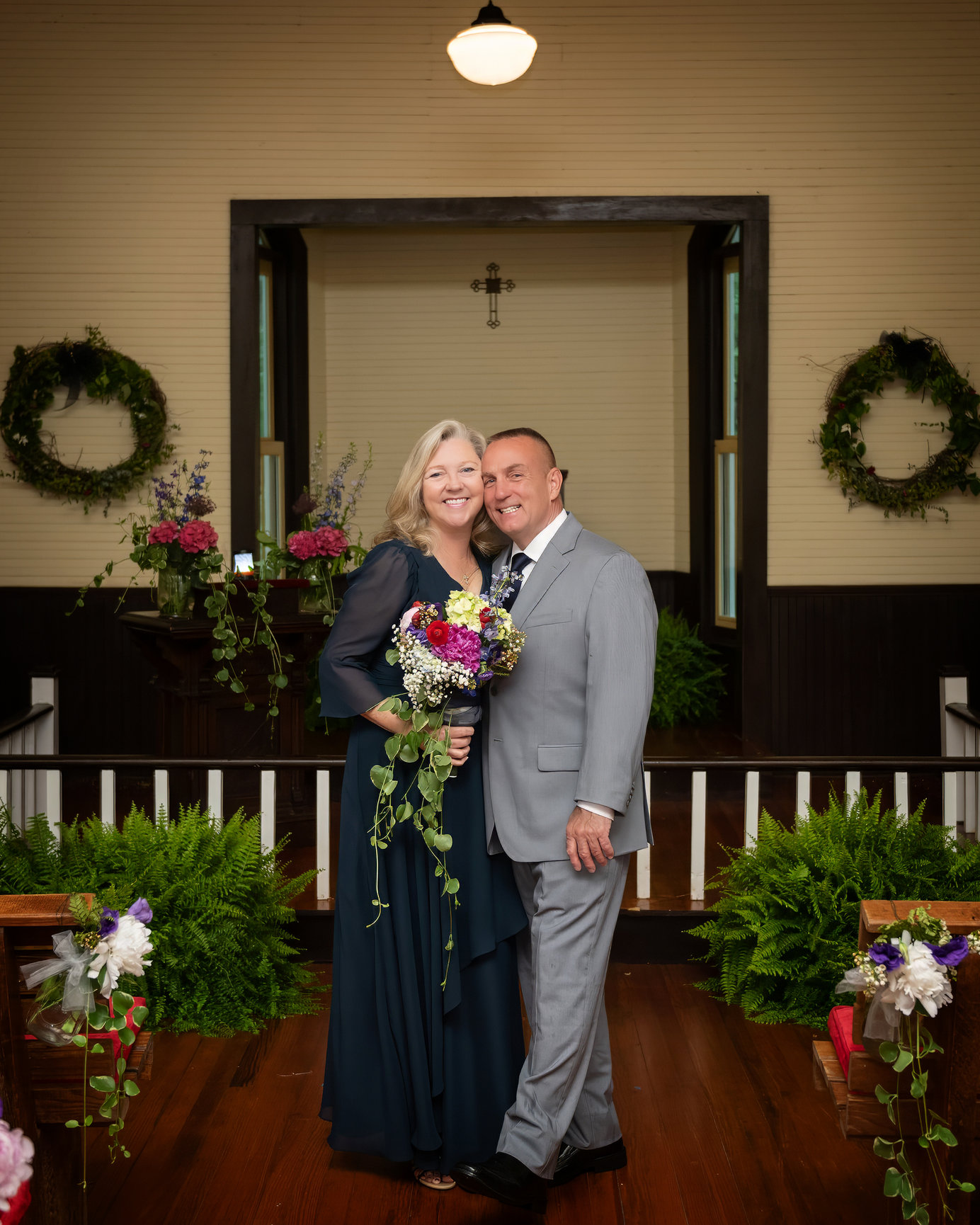 Jim Hart Weds Carla Harper at Davis Chapel - Aesthetic Images Photography