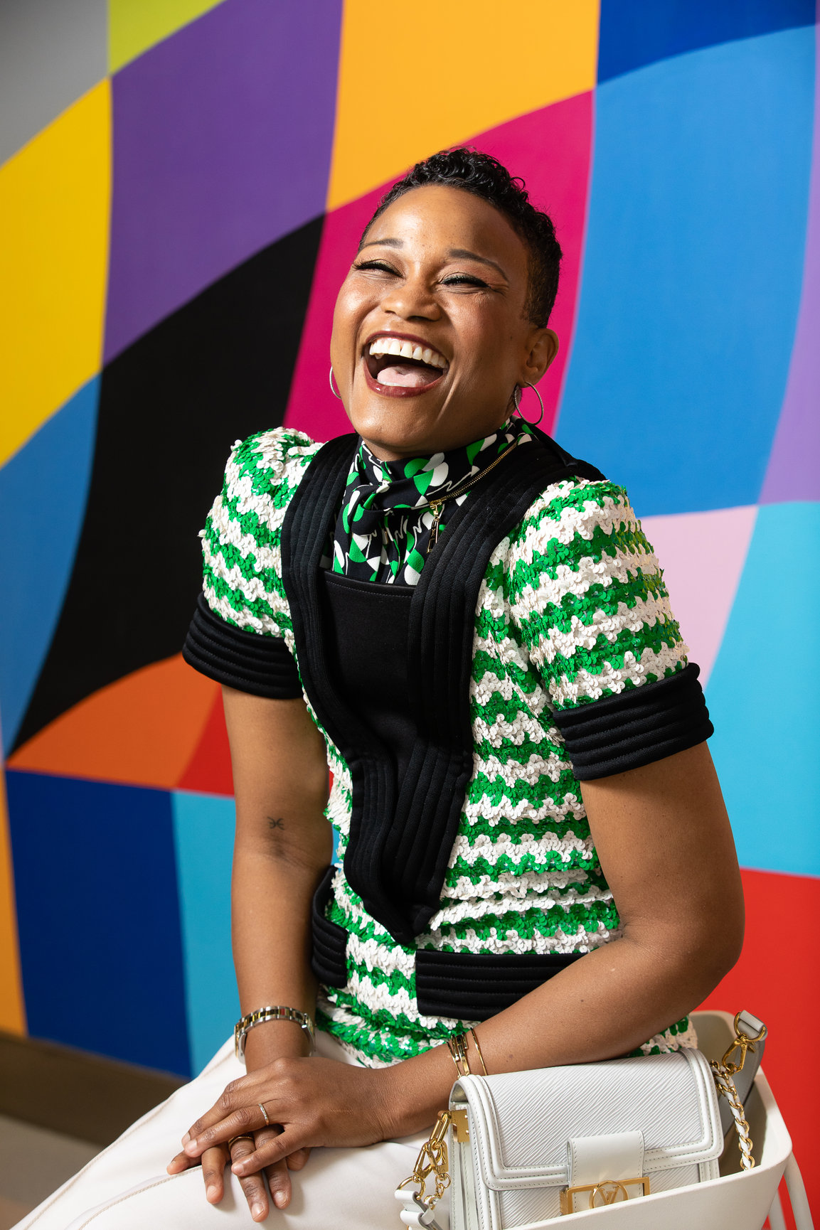 Portrait Session with Carla Hill in Miami Herald - kellie Walsh