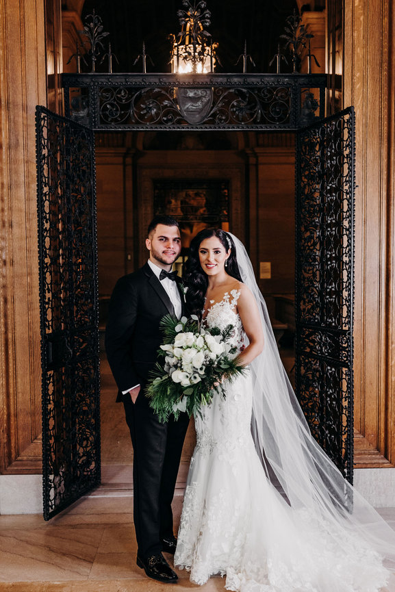 Alexandra + Kristian - Masonic Temple, Detroit - Petit Fleur Events