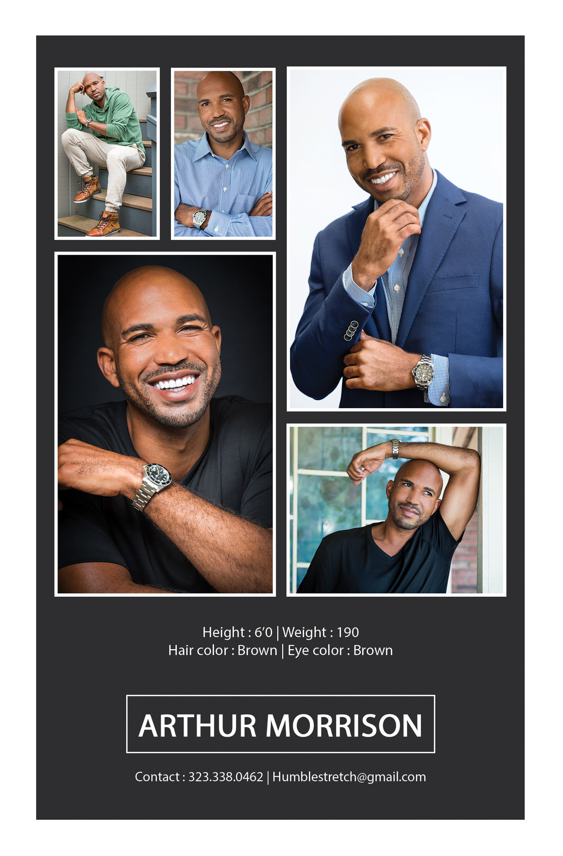 Arthur Morrison- Acting Headshot Session